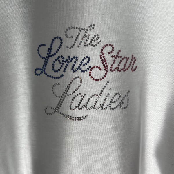 Custom Rhinestone Shirt: Personalized Bling Apparel - Etsy