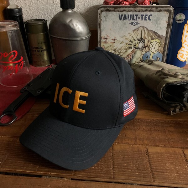 Police Hat, Police Officer Gray Lettering Embroidered Baseball Cap ...
