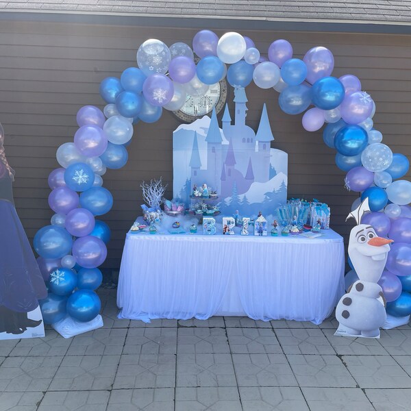 Frozen Decoration, Frozen Decor, Room Decoration, Frozen Birthday ...