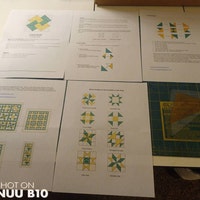 3 6 9 Variable Star Patchwork Block Pattern Digital - Etsy Canada