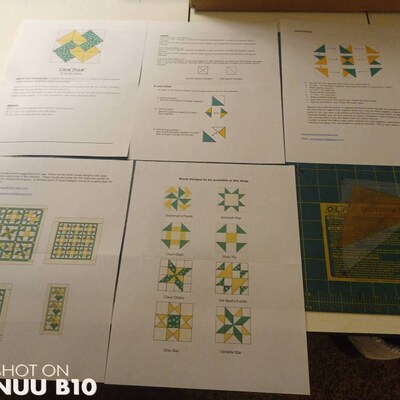 3 6 9 Variable Star Patchwork Block Pattern Digital - Etsy Canada