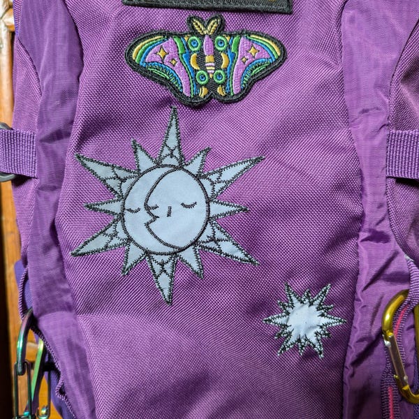 Plague Doctor Reflective Iron-on Embroidered Patch - Etsy