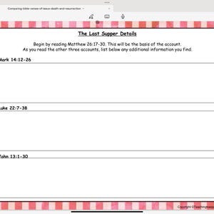 Book of Genesis Bible Study Question 2-part Guide - Etsy