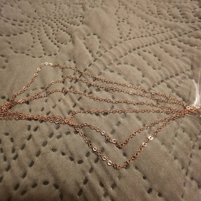 30 Inch Sterling Silver Long and Short Chain With Lobster - Etsy