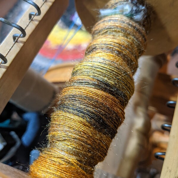 Flax / Linen Fibre. Natural Long Line Bast Fiber for Felting, Felt ...