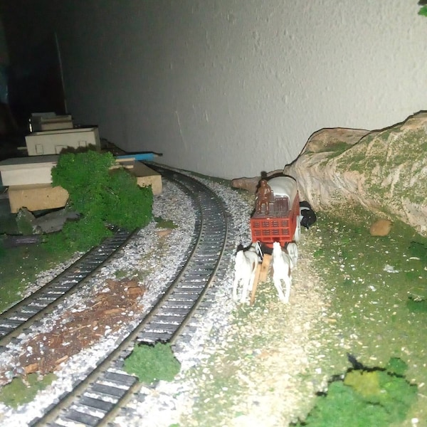 N Scale 3D Printed Model Old Wild West Building Kit-saloon- Kit With ...