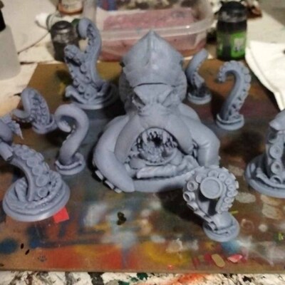 Deathfang Constrictor Mammoth Factory Coils of Dread Tabletop ...