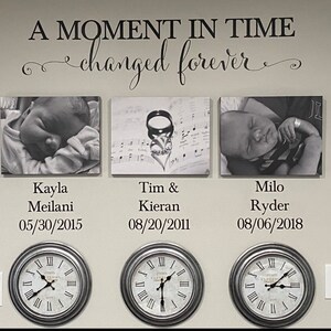 A Moment in Time Changed Forever Photo Picture Wall Vinyl Wall - Etsy
