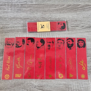 Great Scots Bookmarks / Set of 9 Scottish Handmade Portraits - Etsy