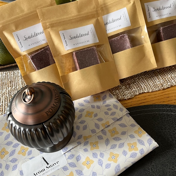 Pink Rose Scented Cube - Scented Cube Home Fragrance - Morrocan Solid ...