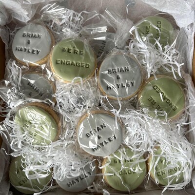 Corporate Biscuits Personalised Biscuits Printed Logo Biscuits Fully ...