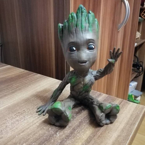 Cute 3D Printed Baby Groot Avengers Infinity War Marvel Guardians of ...