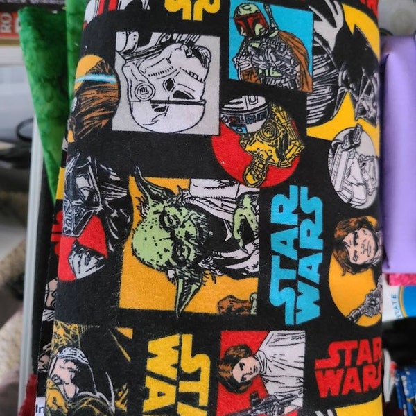 Character Flannel Fabric - Star Wars Immortals II - by the Yard - 100% ...