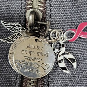 Leukemia / Kidney Cancer Not Going Down Without A Fight Keychain - Etsy