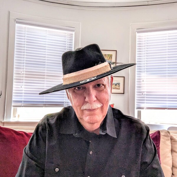 Black Fedora Outback Hat - Indigenous Hat - High Quality Hat Made of ...