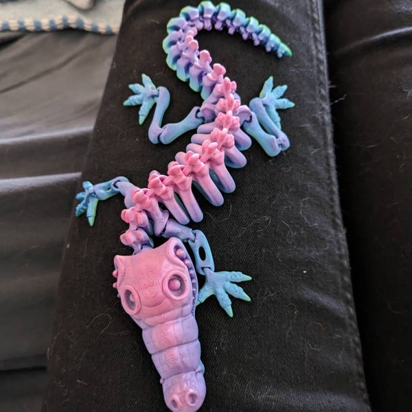 Flexi Alligator Articulated Fidget Toy 3D Printed Crocodile Desk Toy - Etsy