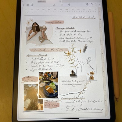 Self Care Planner Digital Planner Goodnotes Planner iPad Planner Daily ...