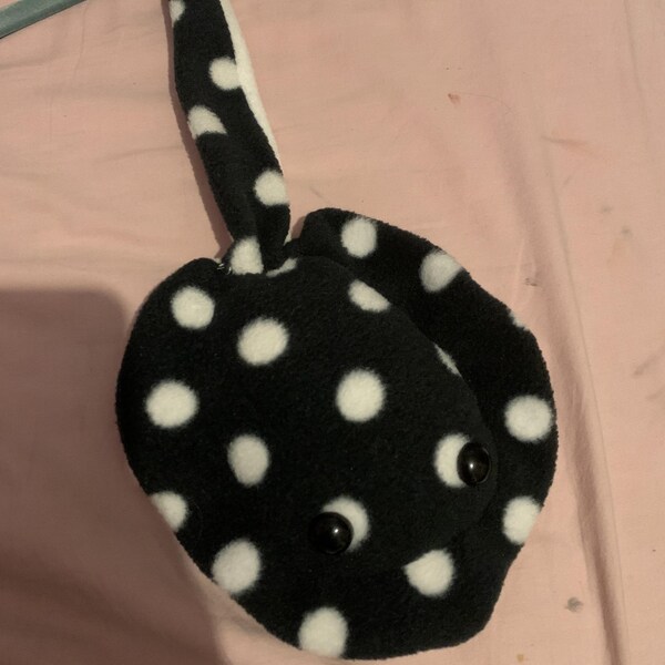 Cute Chibi Stingray Plush - MTO - Manta Ray, Plush, Stingray, Oceanlife ...