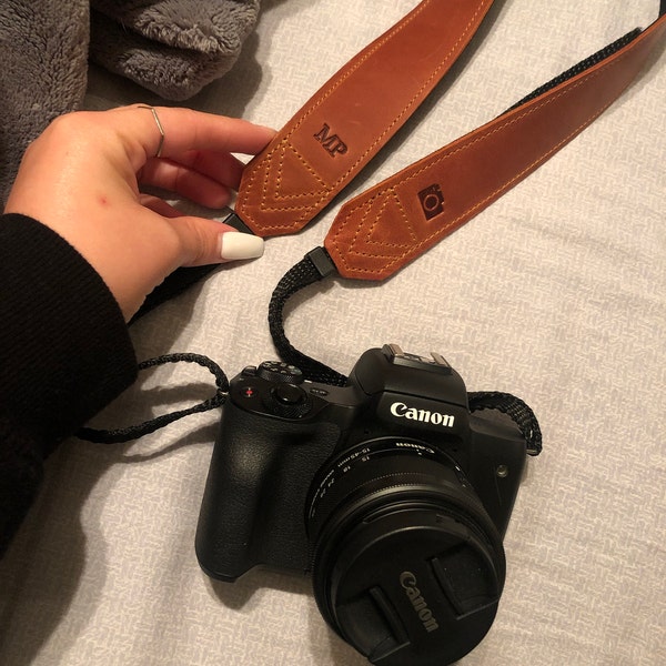 Personalized Camera Strap, Leather Camera Strap, Custom Camera Strap ...