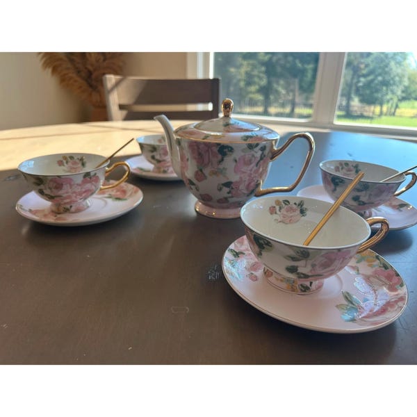 Exquisite Ceramic Tea Sets, Ceramic Light Luxury Afternoon Tea Sets, Coffee Sets, Coffee Cup ...