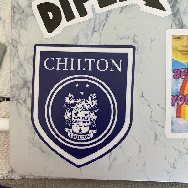 Chilton Crest Vinyl Decal W/ FREE SHIPPING | Gilmore Sticker Dishwasher ...