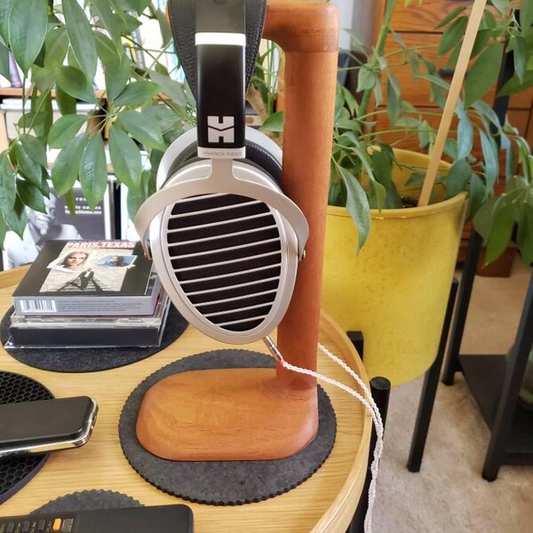 Headphone Stand-handmade Wooden Stand-unique Gifts for Him-gift for Him ...