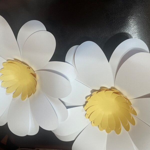 Buttercup Paper Flower Template SVG Cut Files and PDF Printable Pattern ...