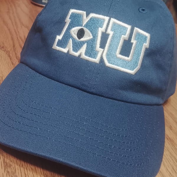 Monsters University MU Hat Mike Wazowski Baseball Cap Halloween Costume ...
