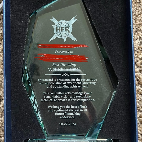 Personalised Crystal Employee Award, Retirement Appreciation, for ...
