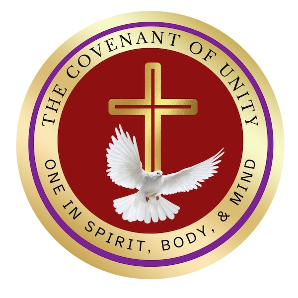 Church Logo Template, Gold and Purple Design - Etsy