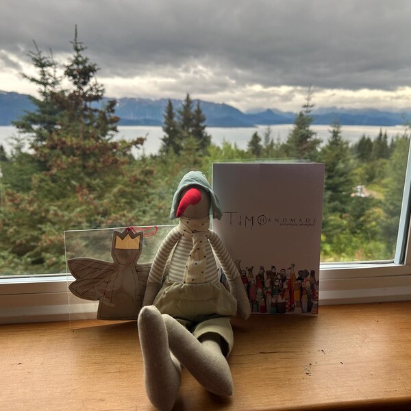 Modern Nursery Décor, Animal Doll, Handmade Bird, Art Doll, Stuffed ...