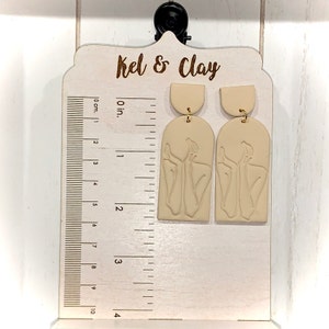 Female Body Embosser, Abstract Face Embosser, Line Art Embosser Stamp ...