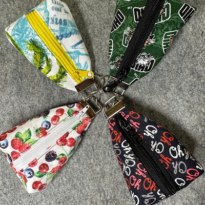 Key Fob Coin Pouch Pattern (Instant Download) - Etsy