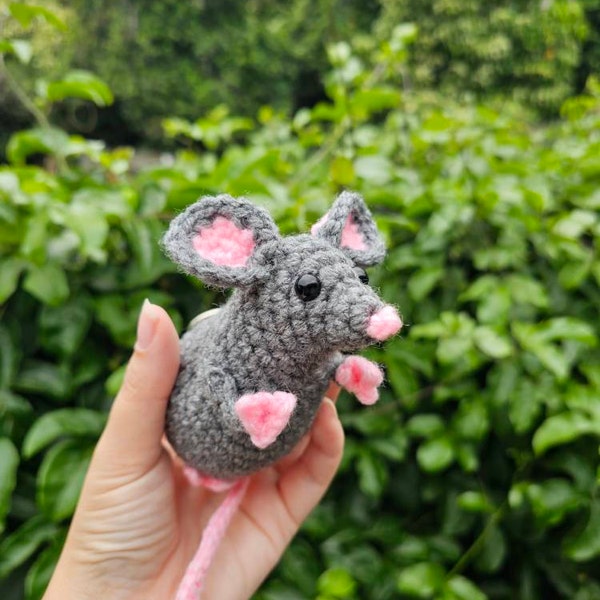Small Mouse Crochet Pdf Pattern Mice Pattern Amigurumi Toy Easy Crochet ...