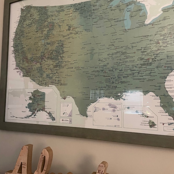 US National Wild & Scenic Rivers System Map 24x36 Poster - Etsy