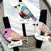 PDF Pattern Fabric Scraps Bird Pattern With Step-by-step Instructions ...