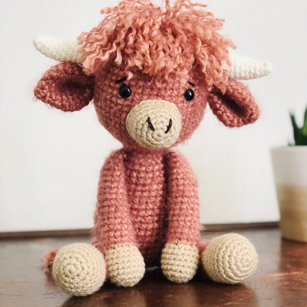 Crochet Yak Amigurumi Pattern - Etsy