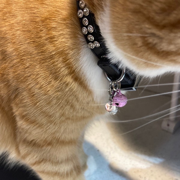Kitten Collar | Puppy Collar Charm | Small Wire Wrapped Crystal Pet ...