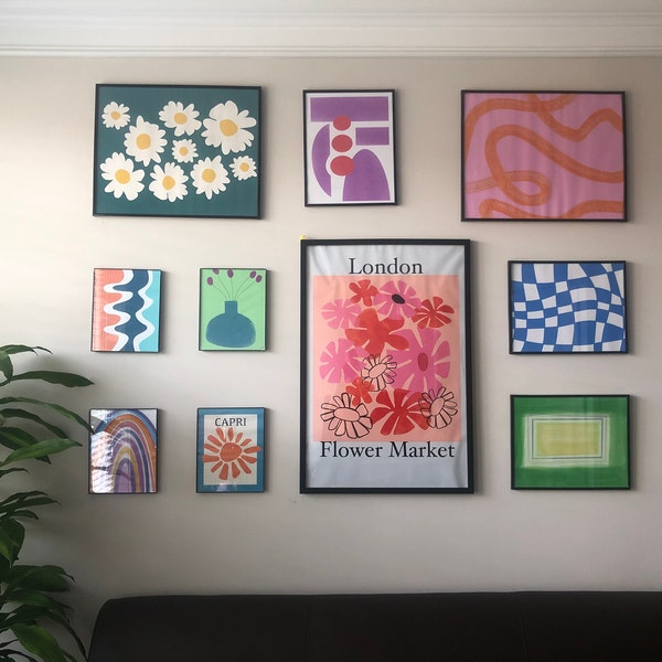 Trendy Posters Gallery Wall, Modern Prints, Sage Green Art, Matisse ...