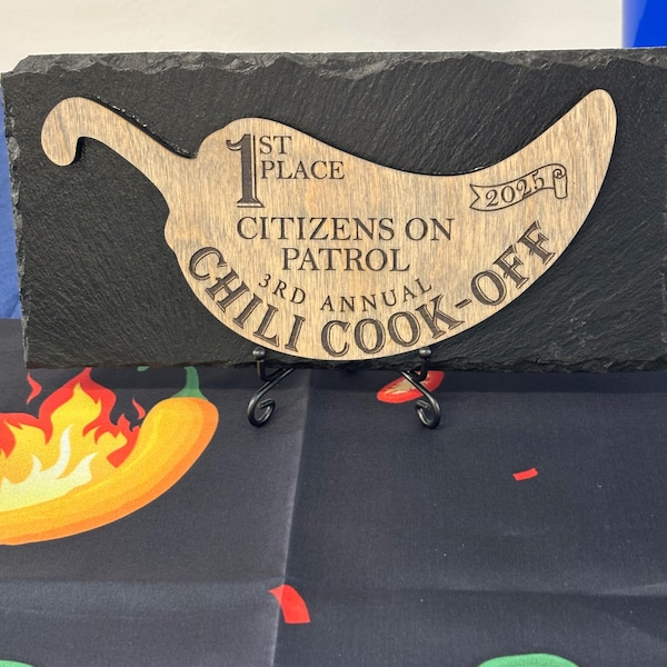 Chili Cookoff Award, Food Competition Prize, Personalized Winners ...