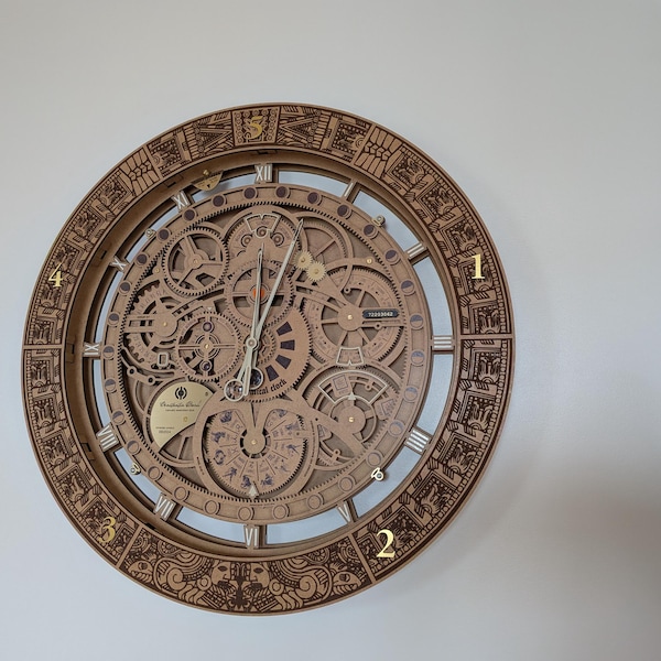 Hand Assembled Unique Astronomical Clock - a Luxury Gift With Steampunk ...