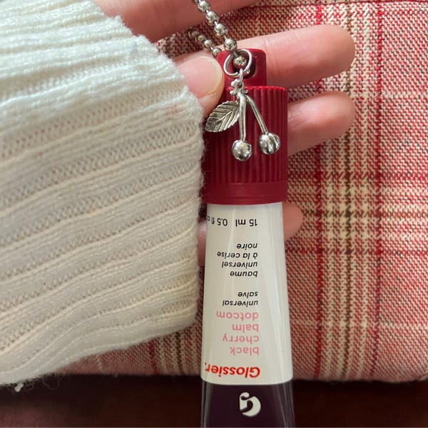 Gloss Keychain Cap - Swivel Cap for Glossier Balm Dotcom (and Everyday ...