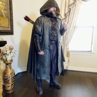 Waxed Canvas Ranger Cloak Water Resistant - Etsy