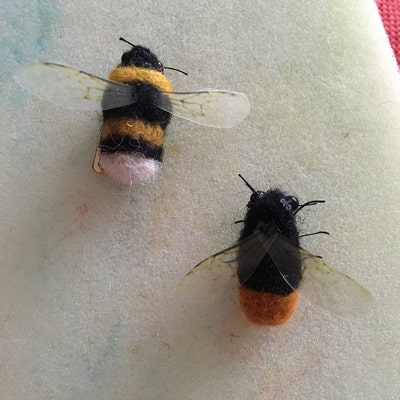 Bumble Bee Wings. 24 Pairs of Wings on Acetate Ready to Cut Out. 6cm ...