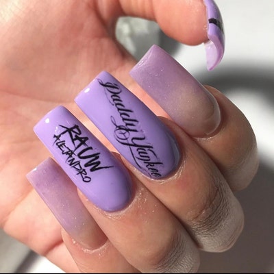 Nail Decals, Custom Nail Decals, Custom Nail Decal, Nail Supplies ...