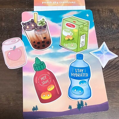 Heart Cake Sticker, Fancy Heart Cake Sticker, Valentines Day Sticker ...