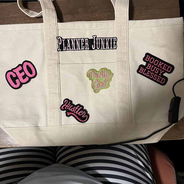 14" Custom Rocker Patch , Motorcycle Patches for Jackets , Iron on or ...