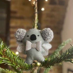 Koala Christmas Tree Topper - Etsy UK