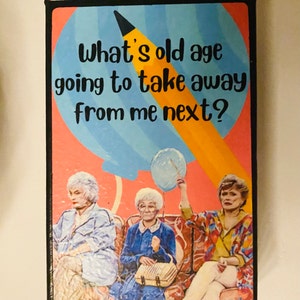 Golden Girls Count Bessie & Baby Lego Set W/ Canvas Art - Etsy