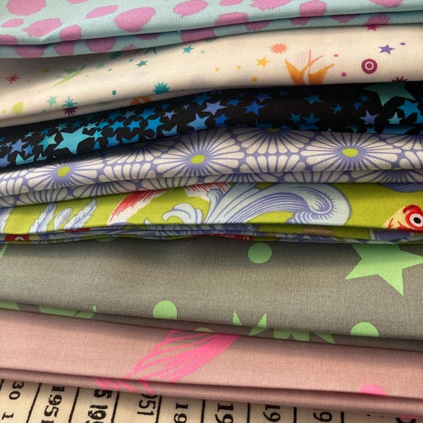 Color Me Fabric, Michael Miller Fabrics, Floral Fantasy Fabric, Fabric ...